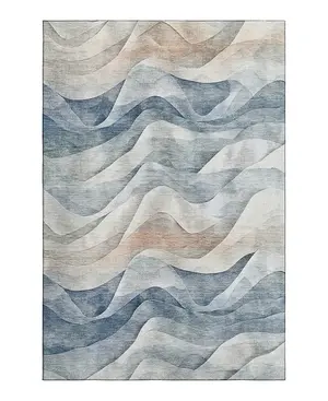 DALYN RUG COMPANY Dalyn Pacifica Pa3 Area Rug, 5' X 7'6 - Blue