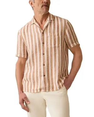 Faherty Brand Palma Printed Camp Shirt