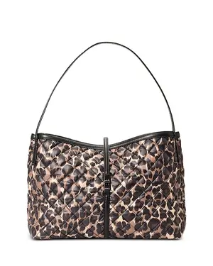 Mz Wallace Astor East West Tote - Leopard/gunmetal