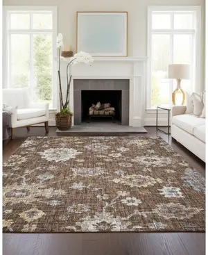 DALYN RUG COMPANY Dalyn Portico Washable Po6 Area Rug, 5' X 7'6