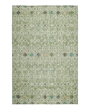 DALYN RUG COMPANY Dalyn Portico Washable Po4 Area Rug, 3' X 5' Aloe