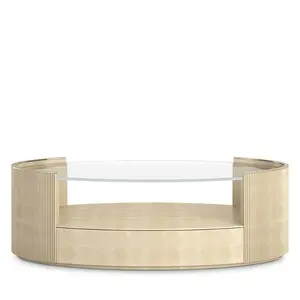 CARACOLE Love Oval Cocktail Table - Oracle