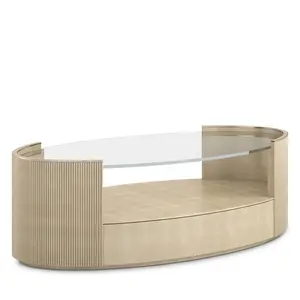 CARACOLE Love Oval Cocktail Table - Oracle