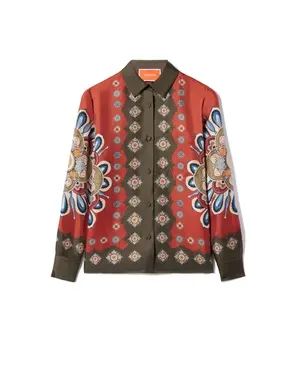 La DoubleJ Placee Nucleus Shirt - Nucleus Placée Rust