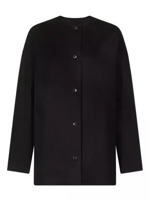 Loulou De Saison Drap Coat - Black