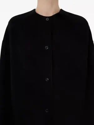 Loulou De Saison Drap Coat - Black
