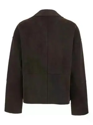 P.a.r.o.s.h Suede Button-fastening Jacket
