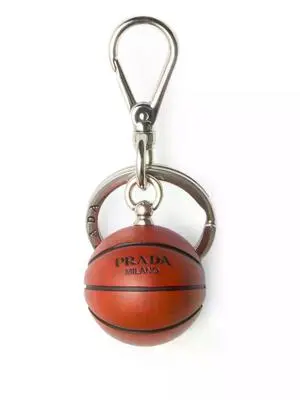 Prada Basketball Keyring - Orange