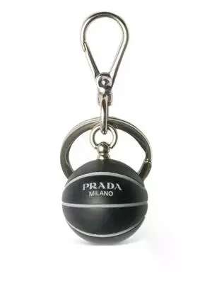 Prada Basketball Keyring - Black