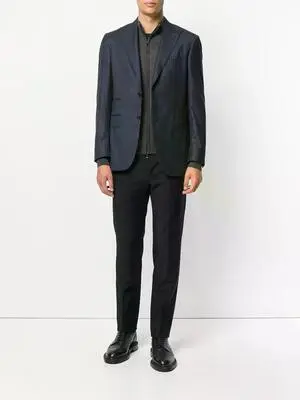 John Smedley Merino Wool Zipped Cardigan