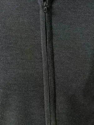 John Smedley Merino Wool Zipped Cardigan