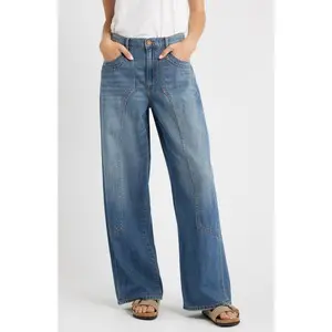 HIDDEN JEANS Oversize Wide Leg Jeans