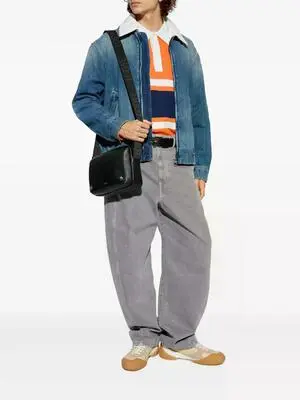 Loewe Contrast-collar Denim Jacket