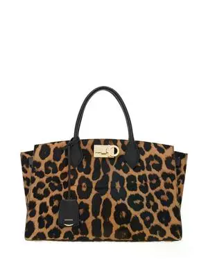 FERRAGAMO Studio Tote Bag - Neutrals