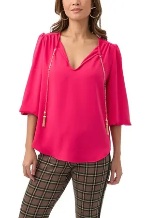 Trina Turk Puff Sleeve Blouses