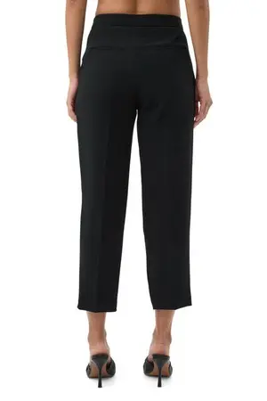 Trina Turk Larch Ankle Length Suiting Pant - Black
