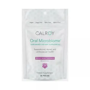 CALROY HEALTH SCIENCES Oral Microbiome Gum-based Dietary Supplement 30 Count - One-color