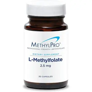 METHYLPRO L-methylfolate 2.5 Mg 30 Capsules - One-color