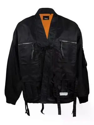 MOSTLY HEARD RARELY SEEN Embroidered-logo Bomber Jacket