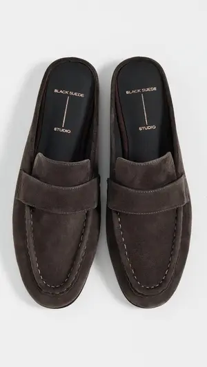 BLACK SUEDE STUDIO Gabby Loafers