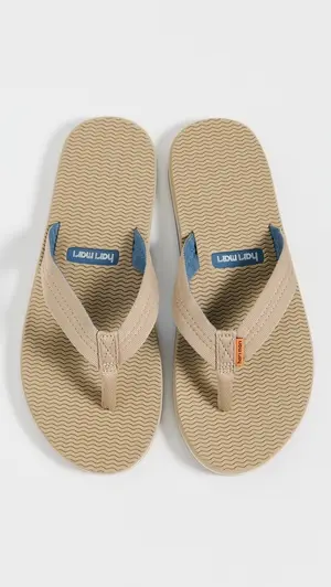 HARI MARI Dunes Flip Flops - Tan