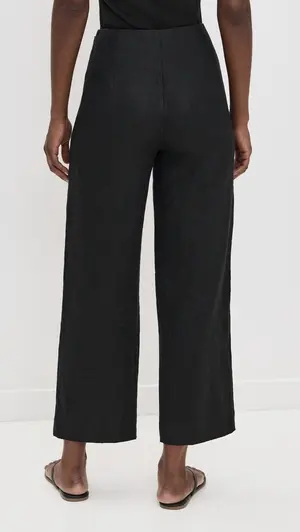 Posse Noelle Wide Leg Linen Pants
