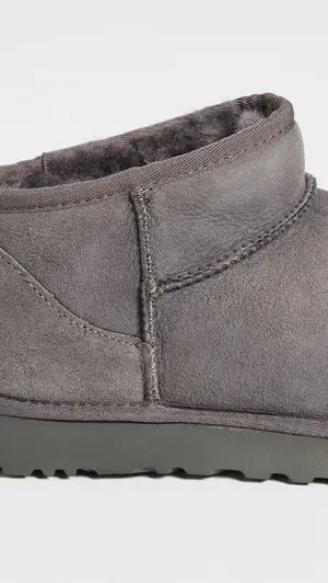 UGG Classic Ultra Mini Boots - Grey