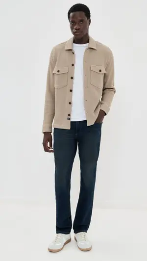 Rails Wells Shirt Jacket - Barley