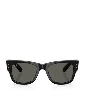 Ray-ban X A$ap Rocky Mega Wayfarer Sunglasses - Black