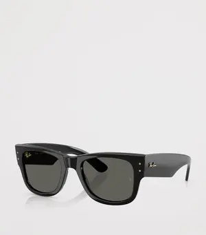 Ray-ban X A$ap Rocky Rb0840s Mega Wayfarer Sunglasses - Black