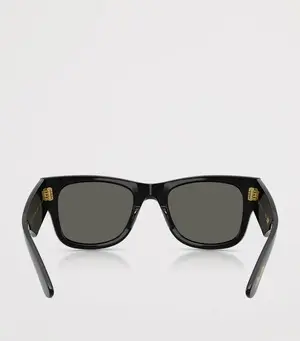 Ray-ban X A$ap Rocky Rb0840s Mega Wayfarer Sunglasses - Black