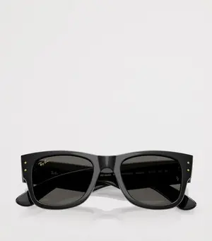 Ray-ban X A$ap Rocky Rb0840s Mega Wayfarer Sunglasses - Black