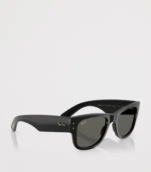 Ray-ban X A$ap Rocky Rb0840s Mega Wayfarer Sunglasses - Black