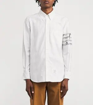 Thom Browne Cotton Embroidered Geese Shirt