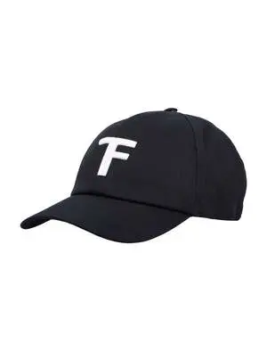 TOM FORD Baseball Cap - Black + Cream