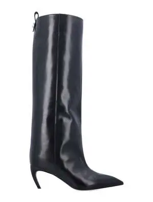 Attico Pointed Toe Mid-calf Boots