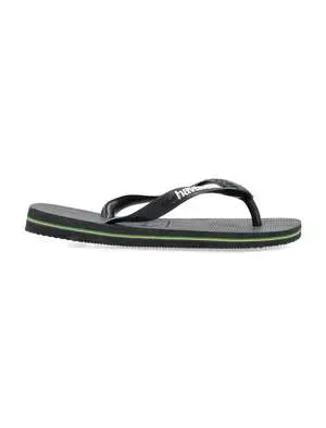 Havaianas Brasil Logo Flip-flops - Black