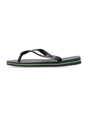 Havaianas Brasil Logo Flip-flops - Black