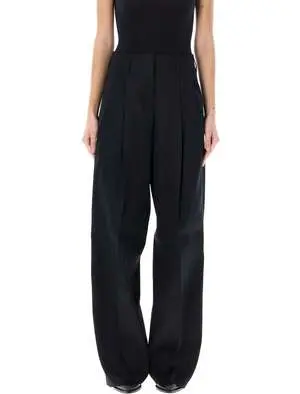 GOLDEN GOOSE Wool Flavia Wide Leg Trousers
