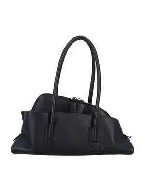 Attico La Passeggiata Small Tote Bag - Black