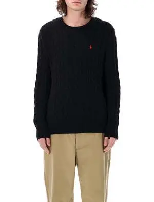 Polo Ralph Lauren Cable Knit Sweater - Black