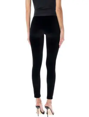 TOM FORD Stretch Velour Leggings - Black