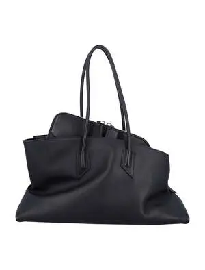 Attico La Passeggiata Medium Tote Bag - Black