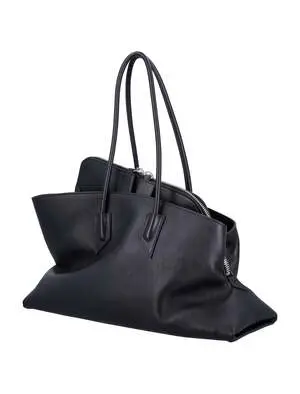 Attico La Passeggiata Medium Tote Bag - Black