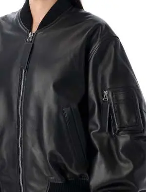 Attico Leather Jacket