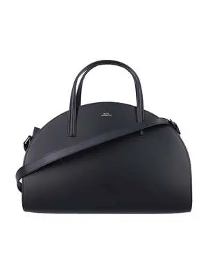 A.p.c. Demi Lune Leather Tote
