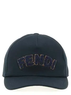 Fendi Patch Cap - Blue