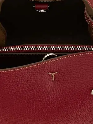 TOD'S Micro Leather Handbag - Red