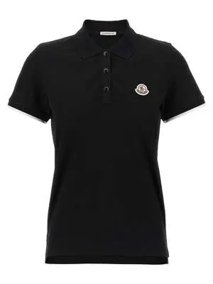 Moncler Logo Patch Polo Shirt