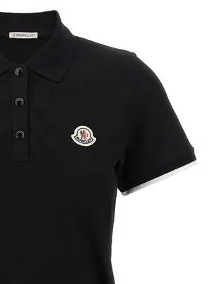 Moncler Logo Patch Polo Shirt